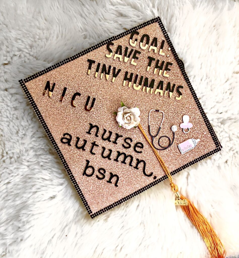 Nursing School Graduation Caps Another One For The Books 💕 Custom
